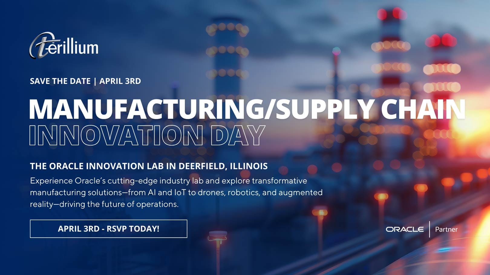 JD Edwards Manufacturing Innovation Day | May 8th – Terillium